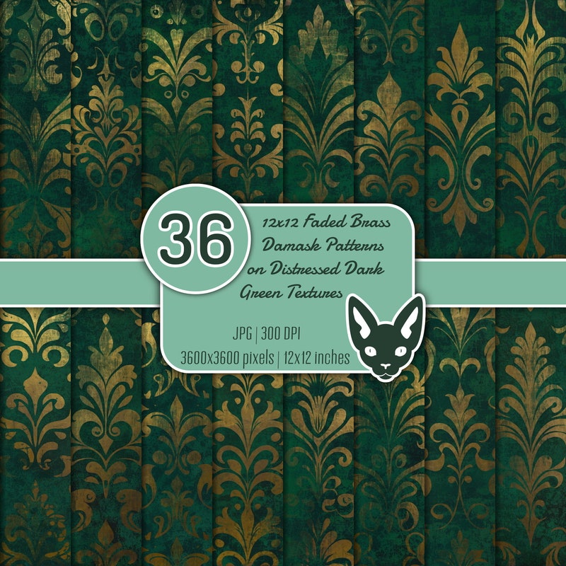 Damask Background - Etsy