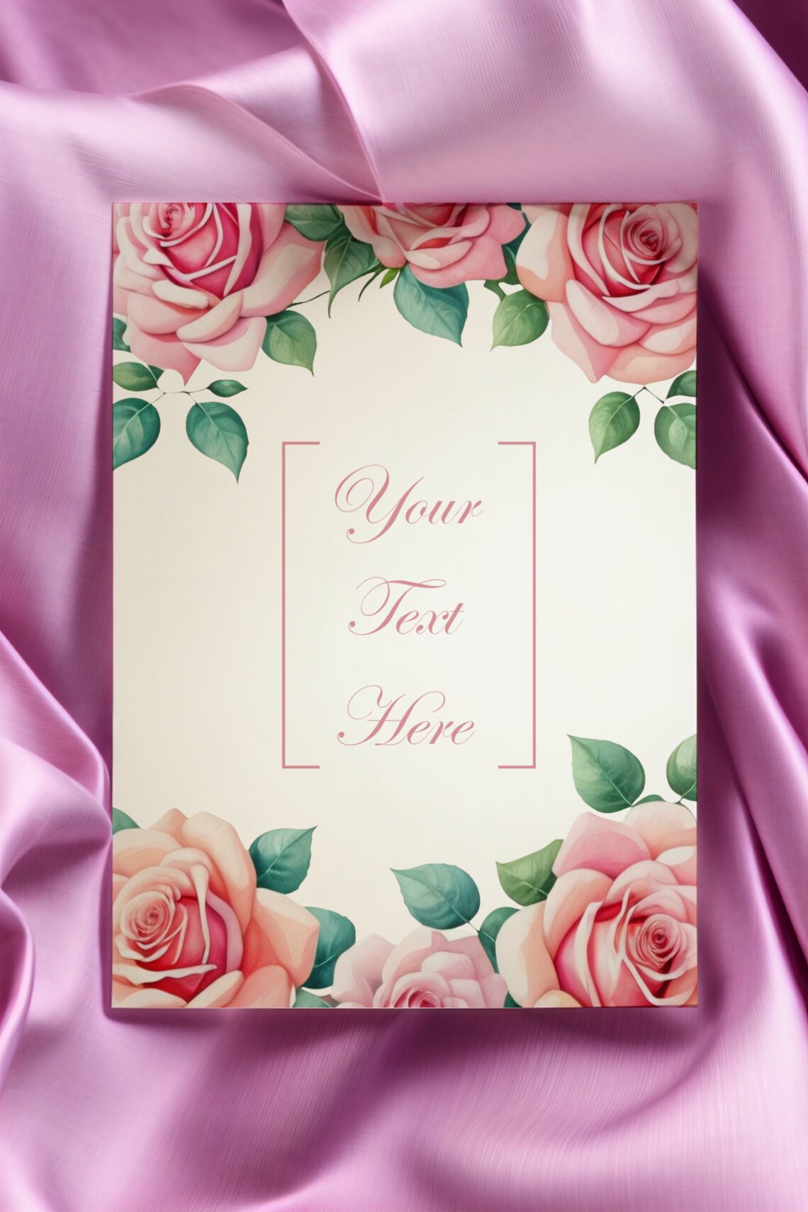 5x7" Light Pink Rose Overlays Set | 20 Pngs | Transparent Background ...