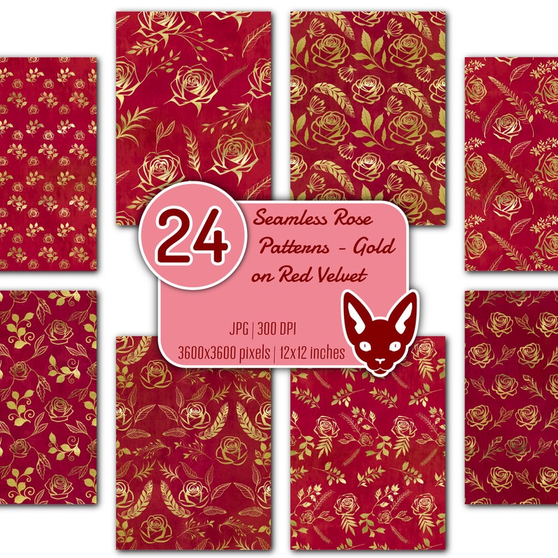 Wallpaper Red Velvet - Etsy