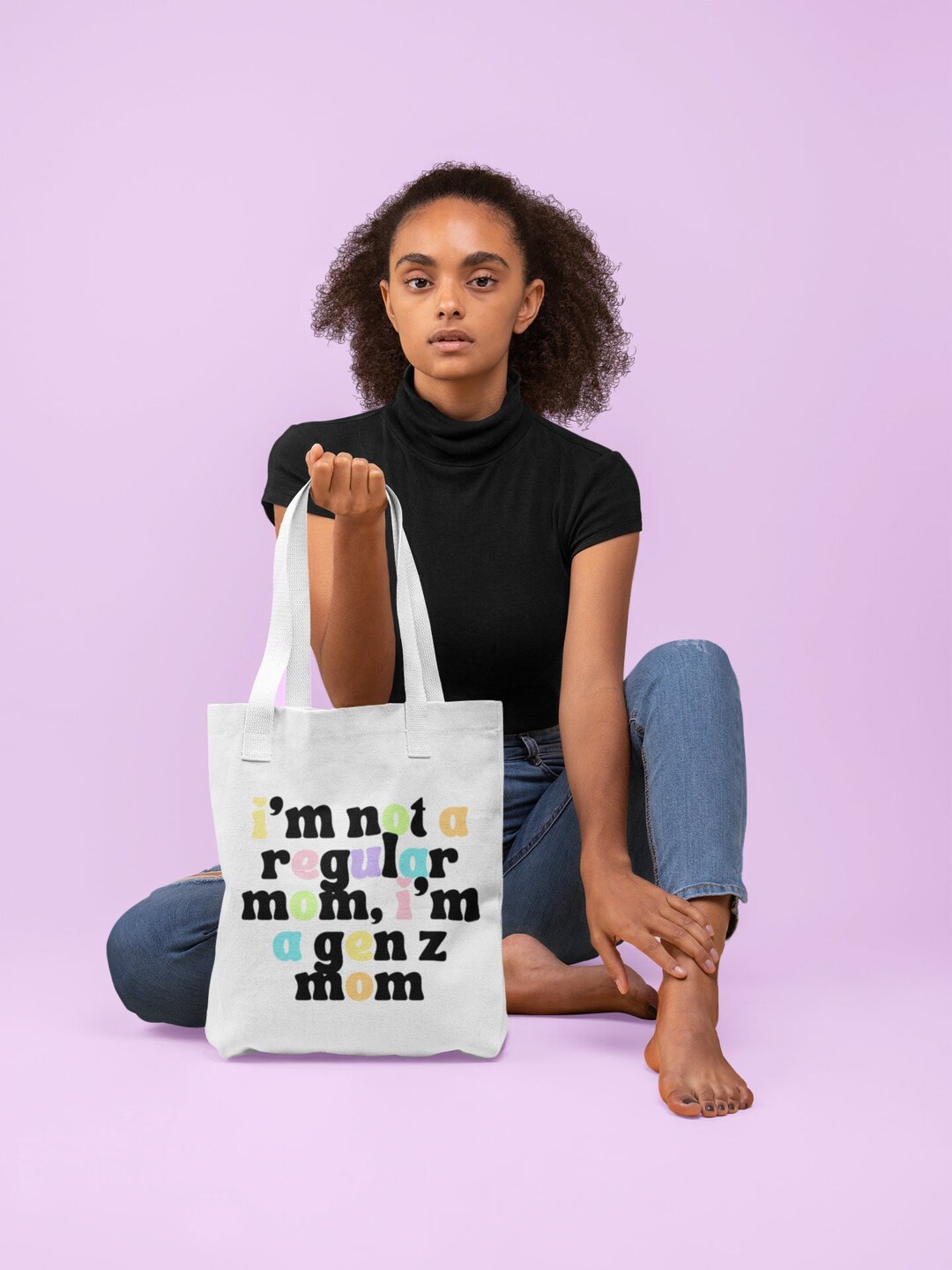 GEN Z Mom Tote Bag Trendy Mom Lifestyle, Trendy Mom Must Haves, Gen Z ...