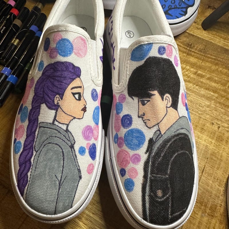 K Pop Demon Hunter Mira Shoes - Etsy