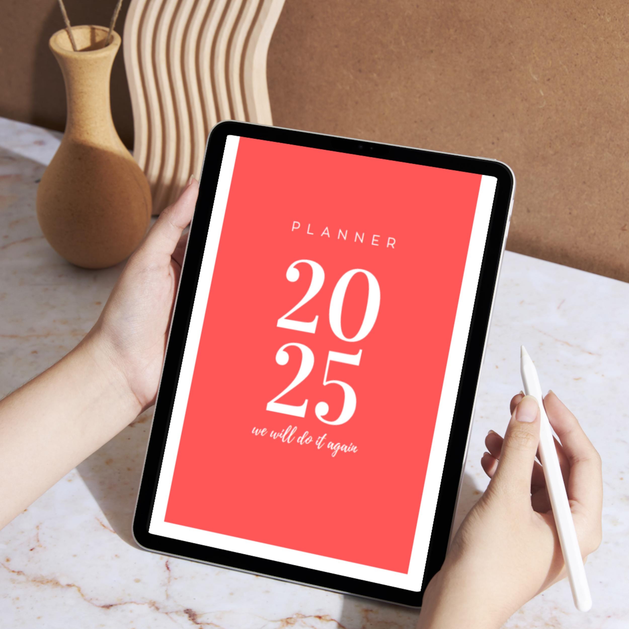 2025 Digital Planner, 2025 Digital Daily Planner, 2025 Daily Planner ...