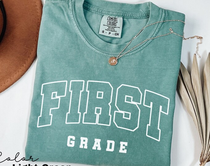 Comfort Colors® Oh Hey First Grade T-shirt, First Grade Teacher Team ...