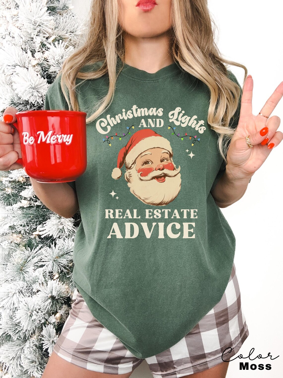 Real Estate Christmas Shirt Funny Real Estate Agent Shirt Christmas ...