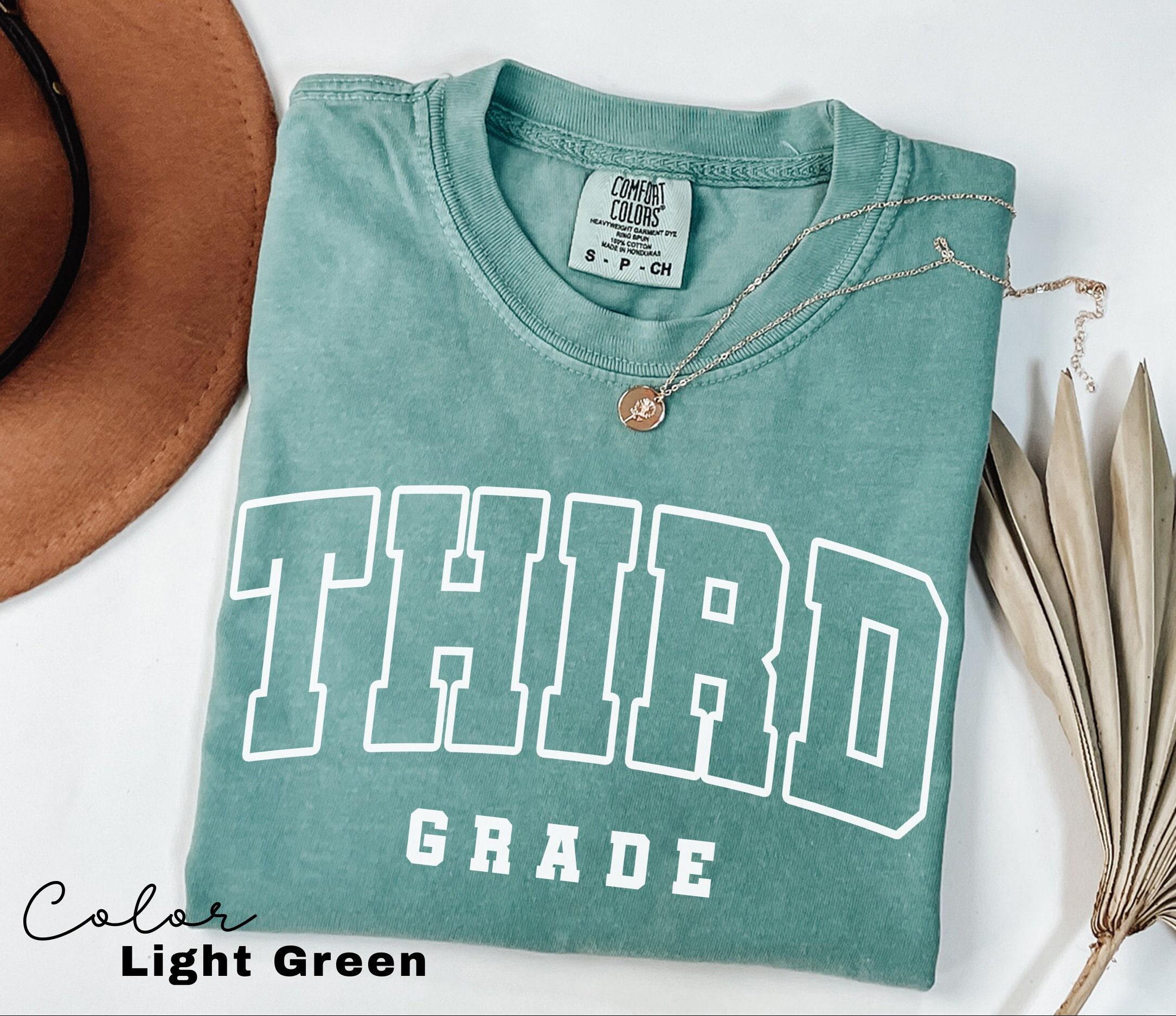 Comfort Colors® Third Grade Shirt, 3rd Grade Teacher Team T-shirt, 3rd ...