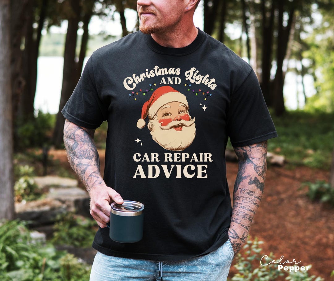 Funny Dad Shirt, Mechanic Shirt, Christmas Shirt, Gift for Dad, Garage ...