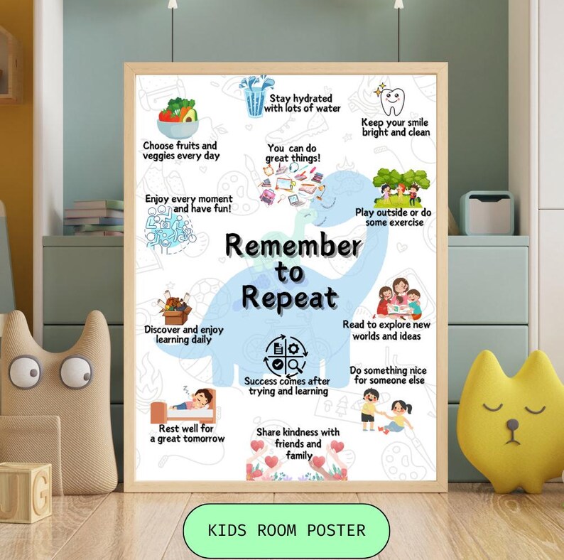 Daily Reminder, Printable Poster Motivational,fun Printable, Poster for ...