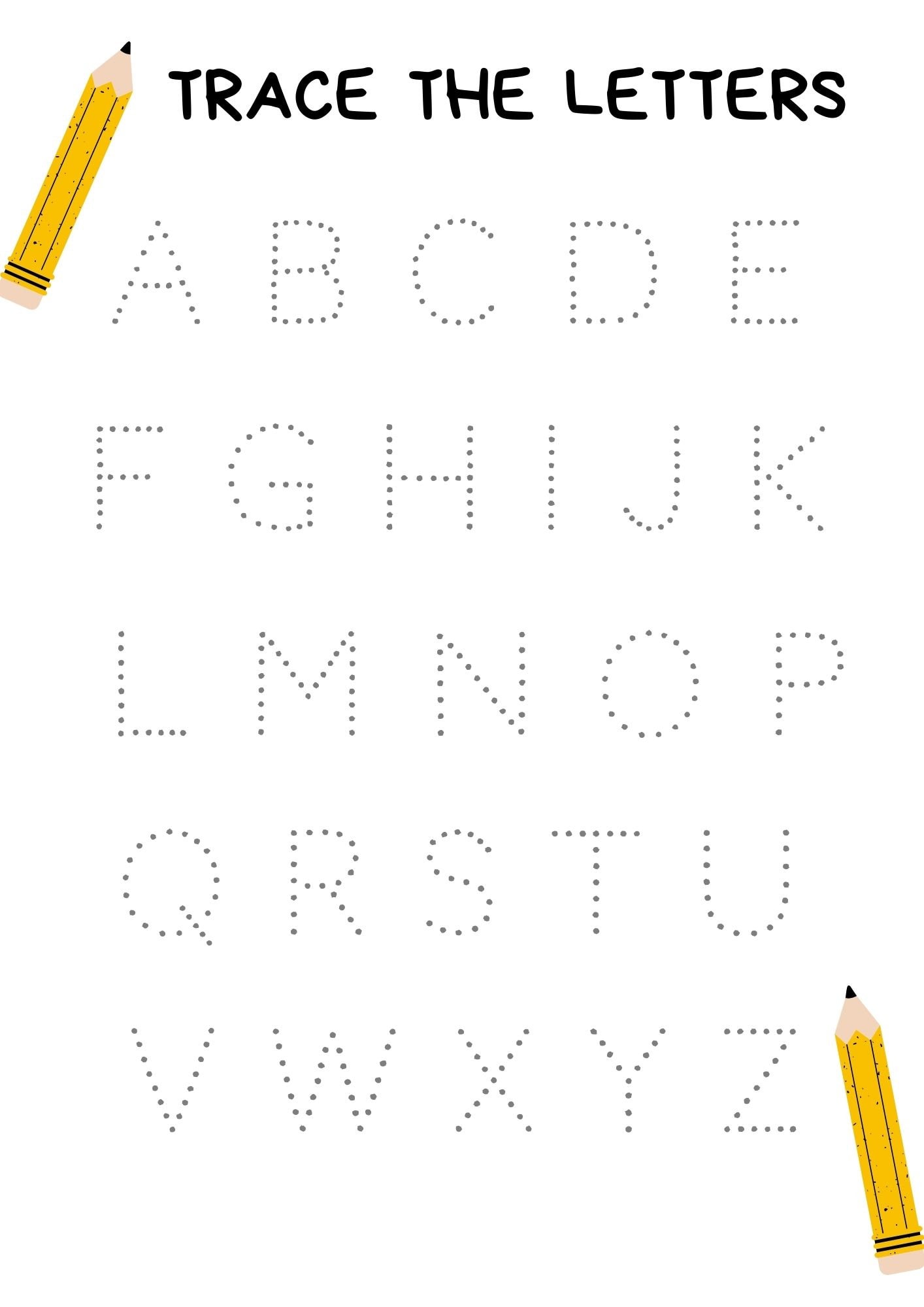 Alphabets and Numbers Tracing Worksheets,kids Workbook,handwriting ...