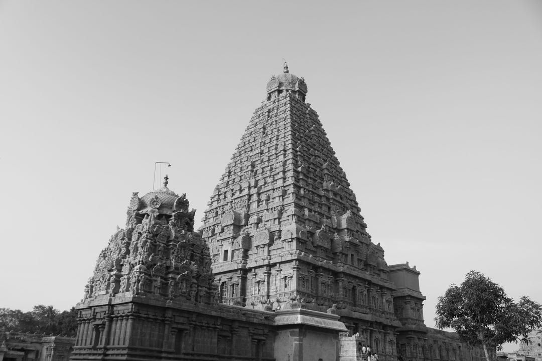 Printable Hindu Temple Poster, Digital, UNESCO Heritage Site,tanjore ...