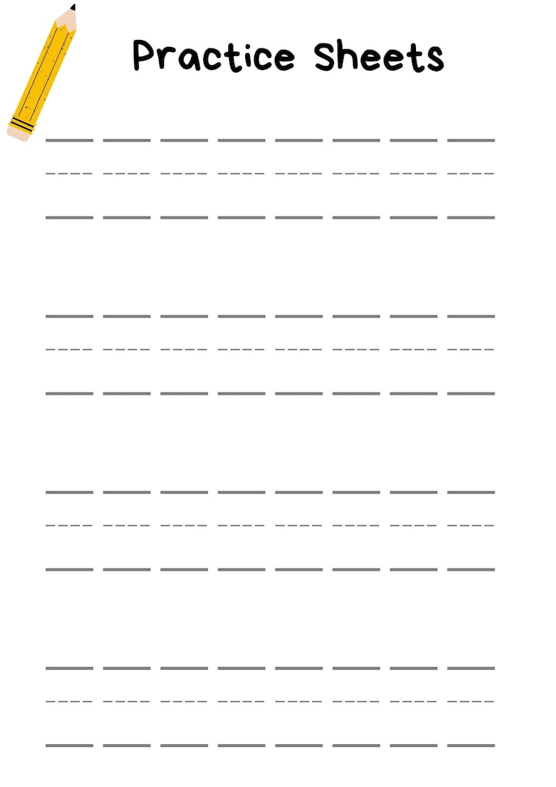 Alphabets and Numbers Tracing Worksheets,kids Workbook,handwriting ...