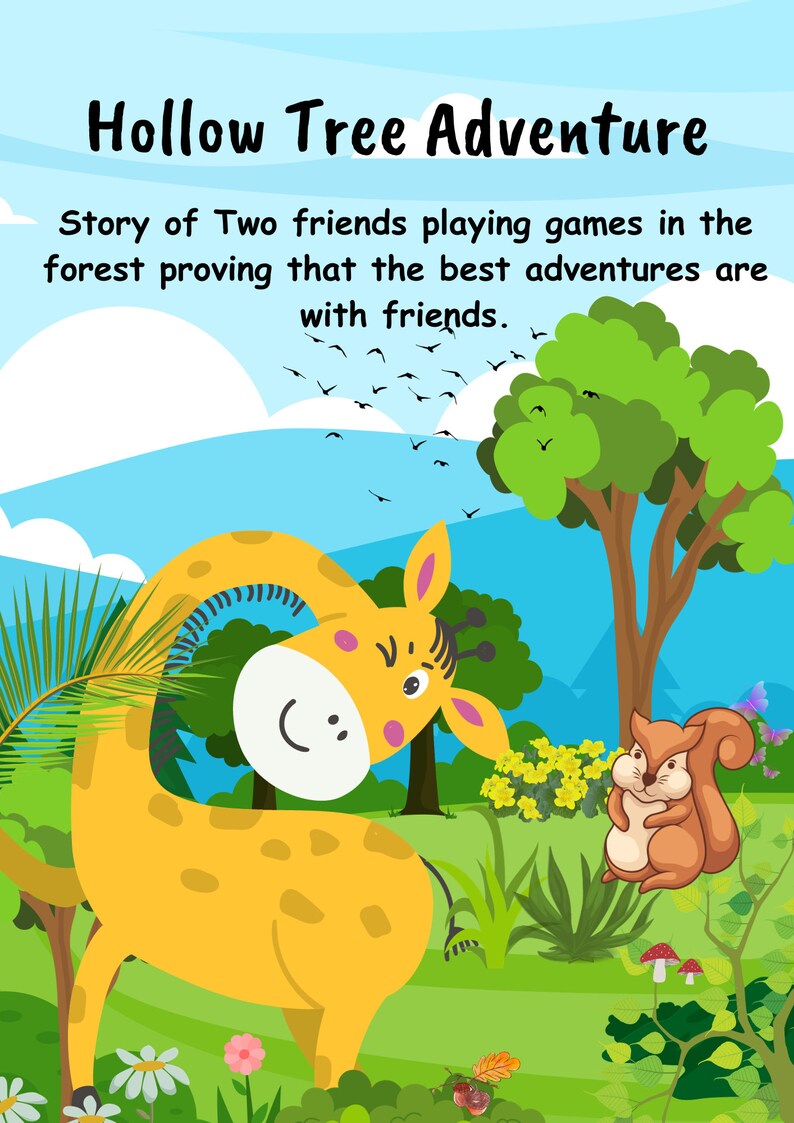 Printable Story Book,childrens Fantasy Story Book, Instant Download ...