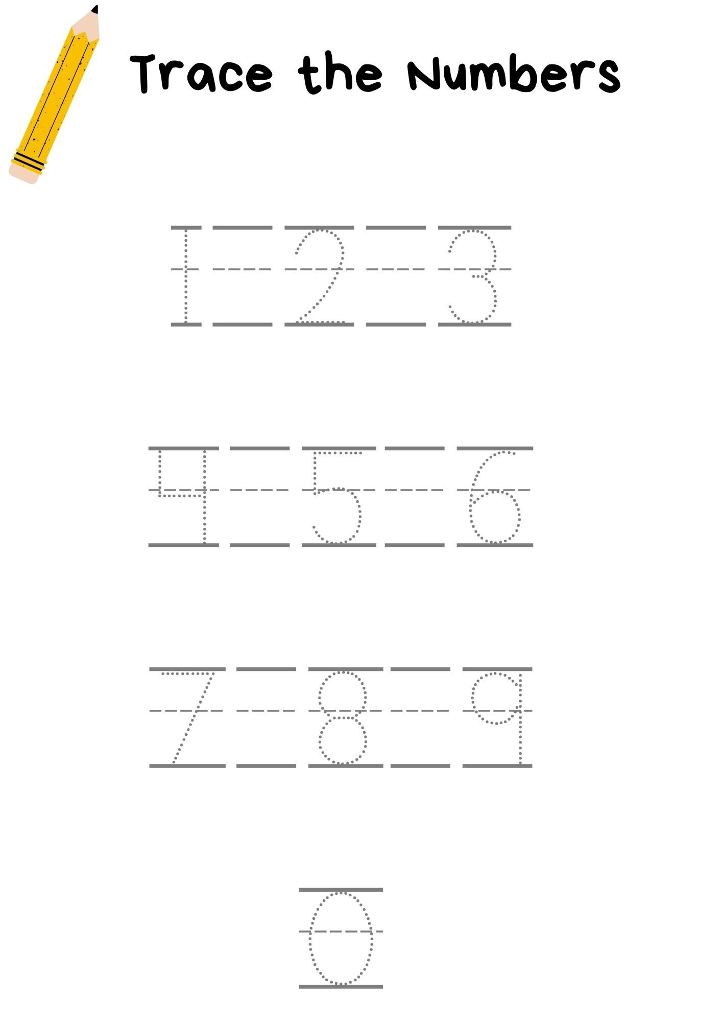 Alphabets and Numbers Tracing Worksheets,kids Workbook,handwriting ...