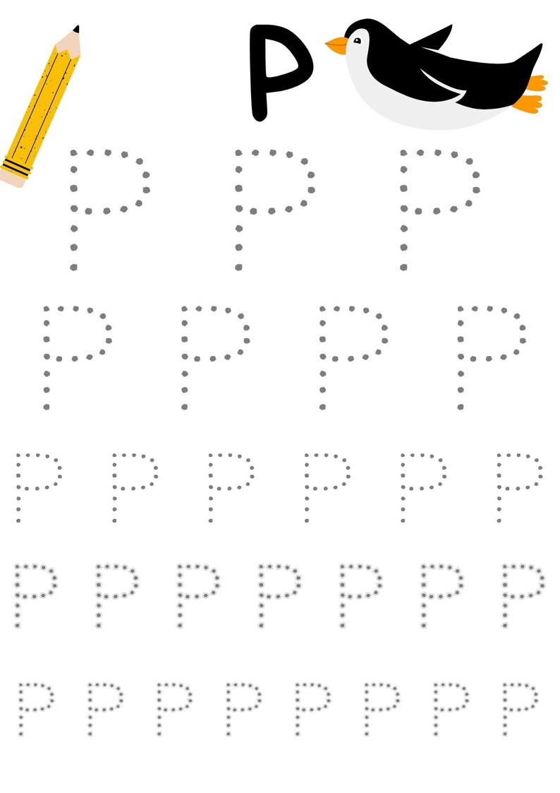 Alphabets and Numbers Tracing Worksheets,kids Workbook,handwriting ...