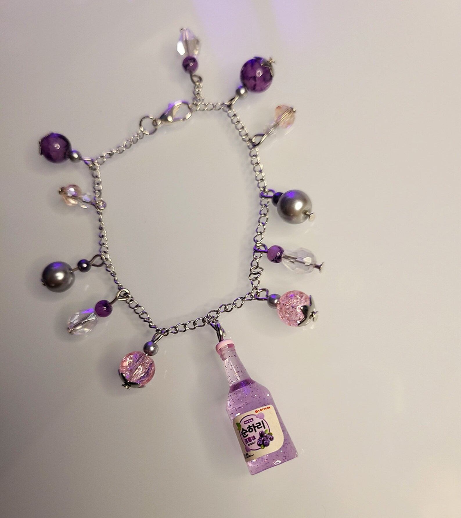 Drink Charm Bracelet - Monster Energy, Redbull, Soju Themed Cute ...