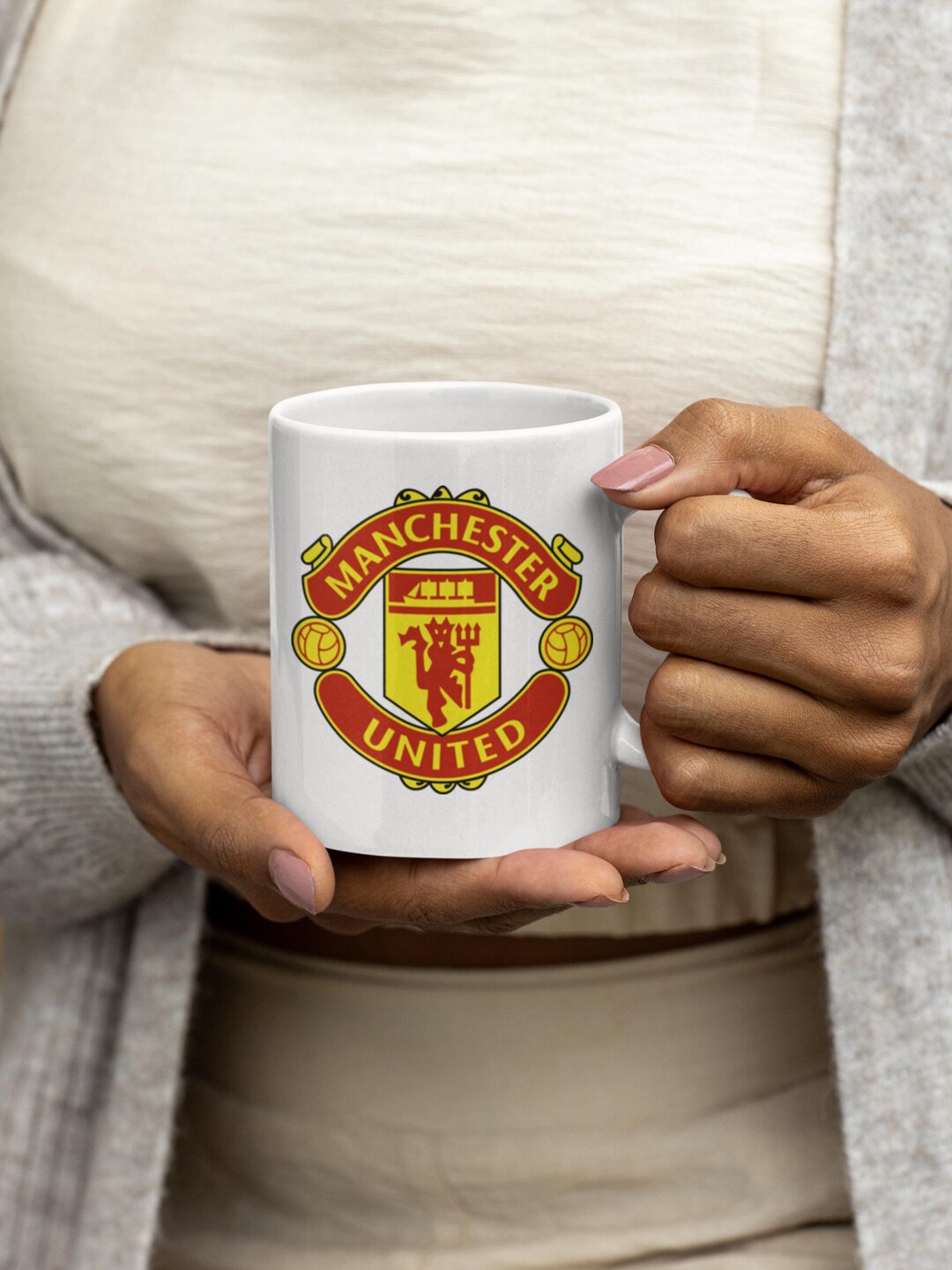 Manchester United Mug - Etsy