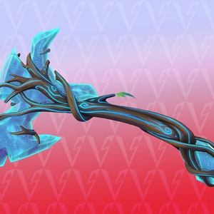 Valorant Gaia's Vengeance Axe, Valorant Axe, High Quality, 1:1 Scale 12 ...