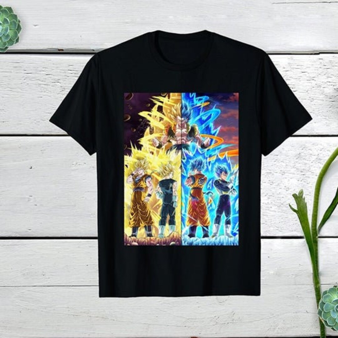Gogeta ゴジータ Gojīta the Metamoran Fusion of Goku and Vegeta - Etsy