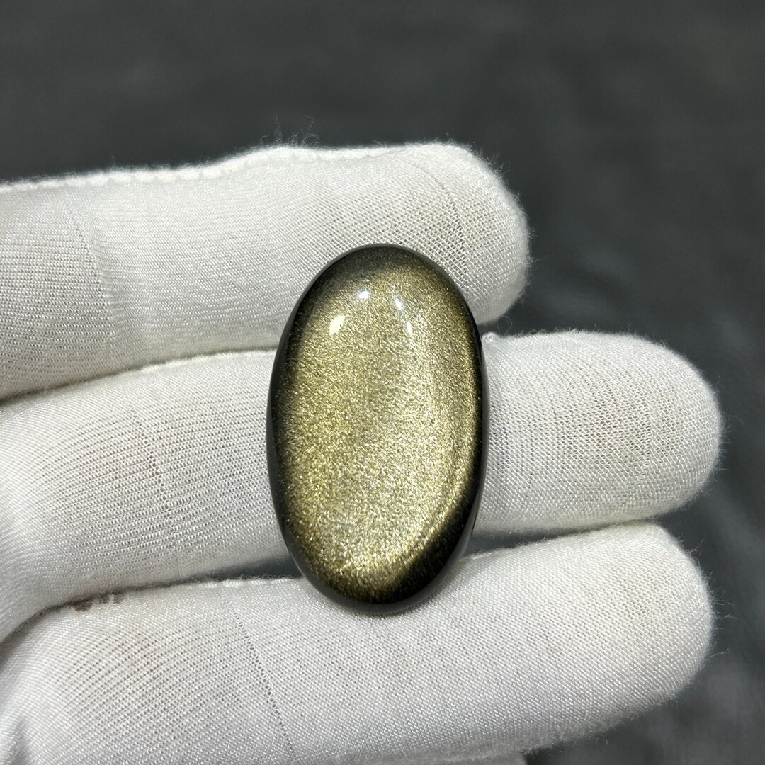 Golden Obsidian Golden Obsidian Gemstone Golden Obsidian - Etsy