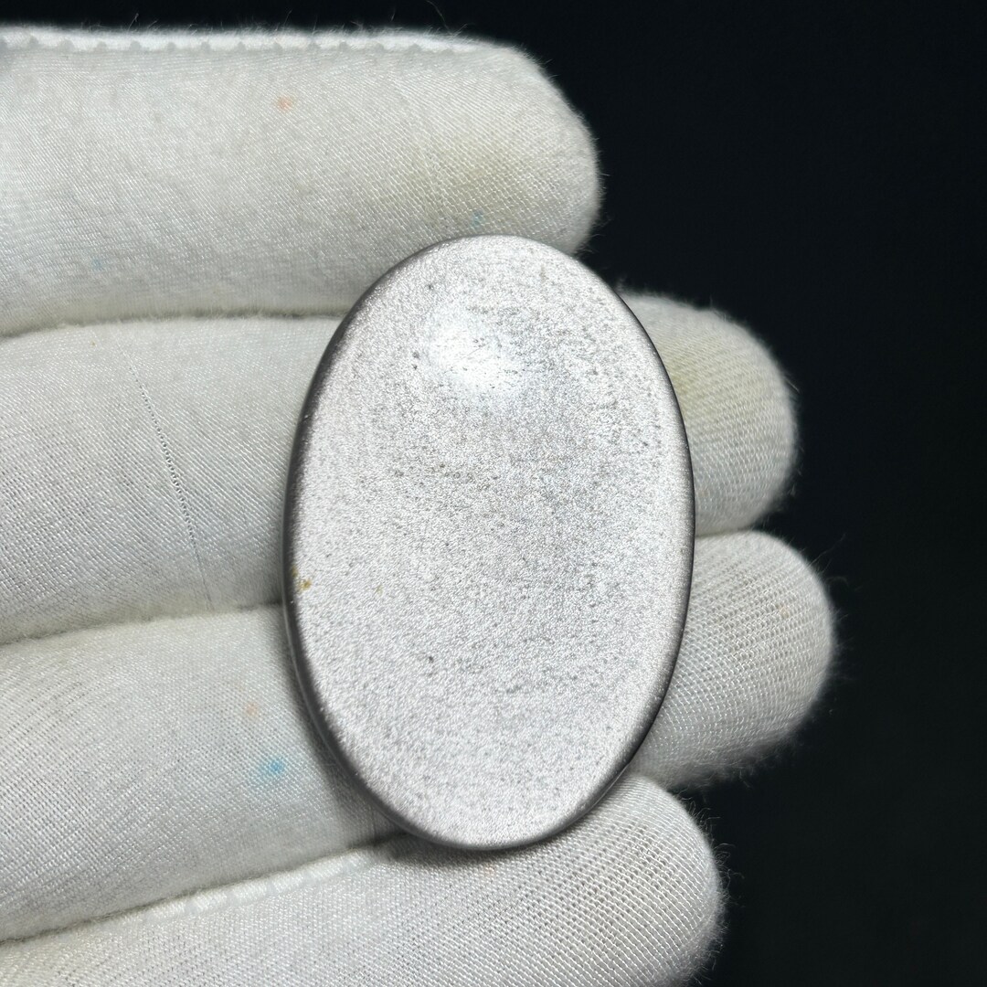 100% Natural Silver Obsidian Gemstone, Silver Obsidian Cabochon Loose ...