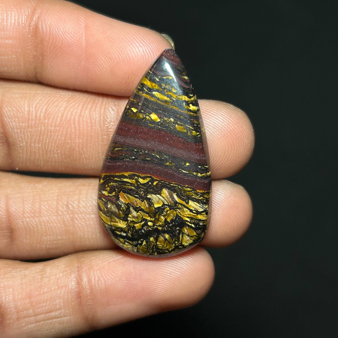 100% Natural Iron Tiger Cabochon, Iron Tiger Gemstone ,iron Tiger Loose ...