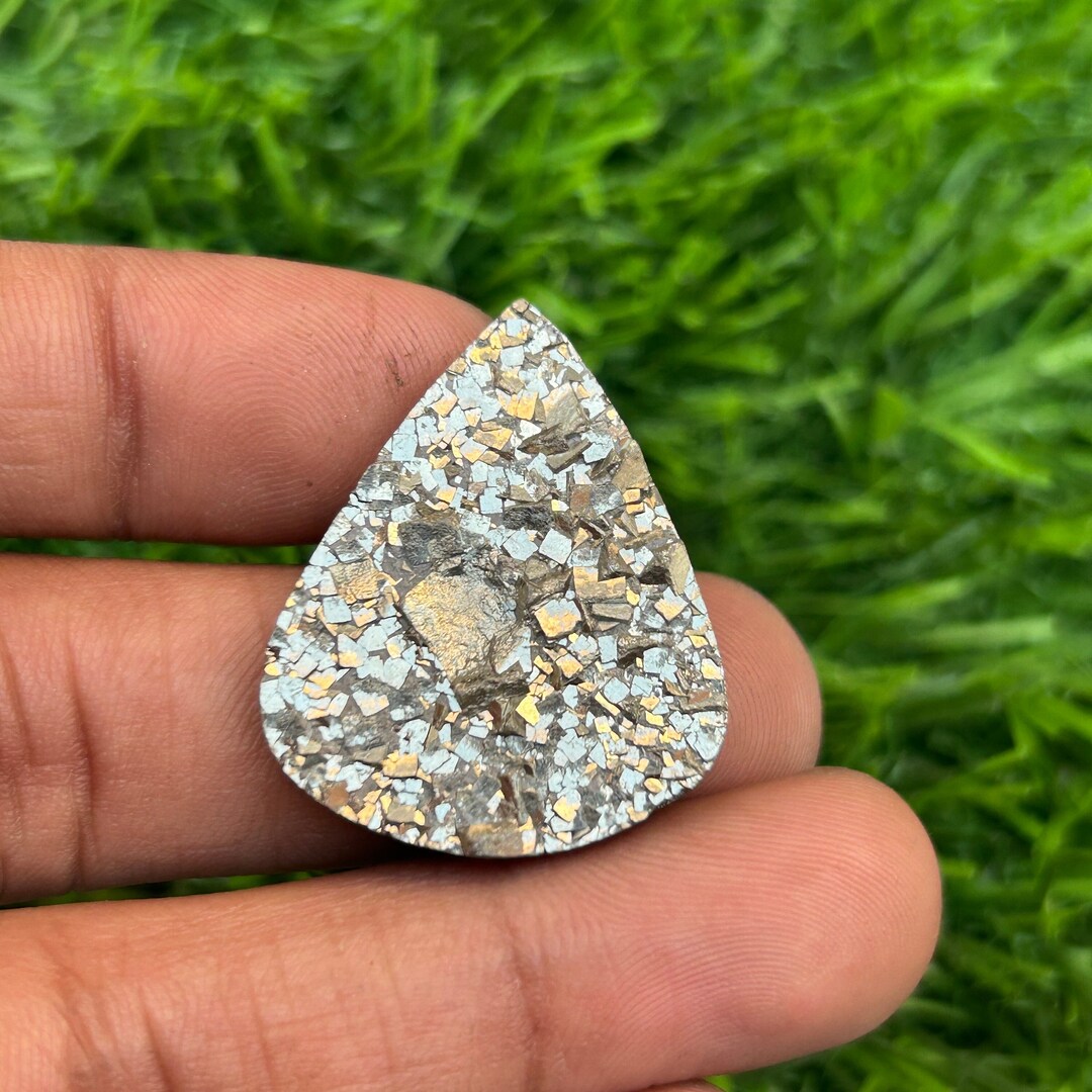 Pyrite Cabochon, Pyrite Stone, Natural Pyrite, Pyrite Druzy, Pyrite ...
