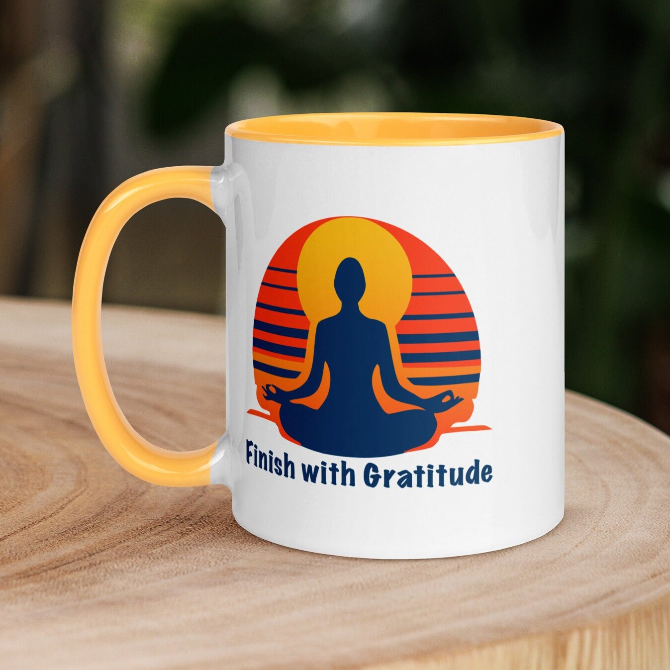 Mindfulness Designer Coffee Mug Start With Mindfuness Finish With ...