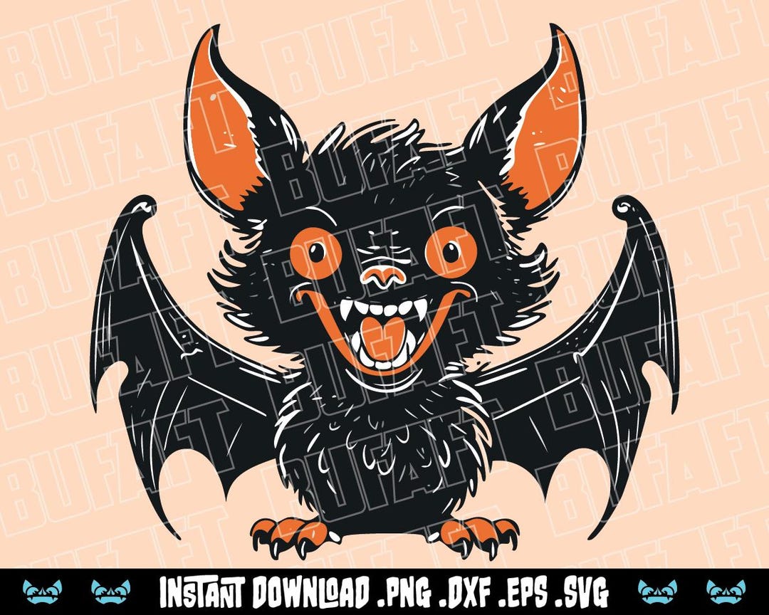 Vampire Bat Graphic Pack Commercial Use, Transparent Background, Svg ...