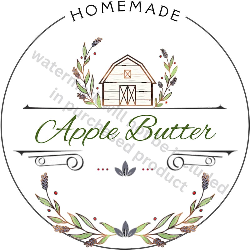 Apple Labels - Etsy