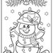 Christmas/holiday Themed Printable Coloring Book Pages for Kids, 20 ...