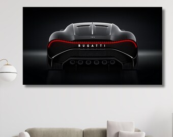 Bugatti Inspired Digital Art, Chiron, Artdigital Car Print, Car Poster ...