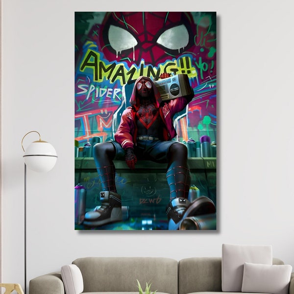 Spiderman Across the Spider Verse Decorations - Etsy