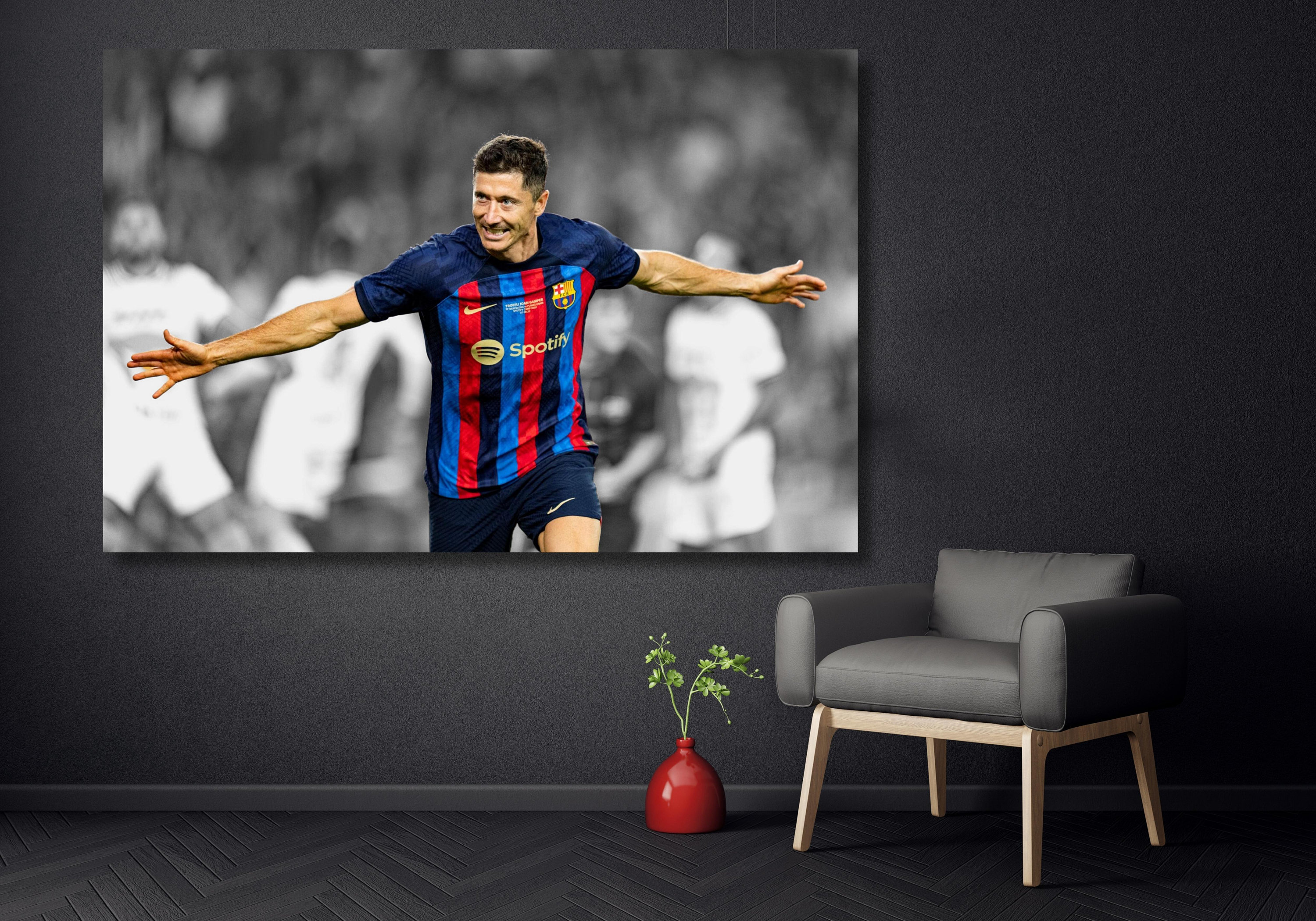 Robert Lewandowski POSTER Wall Art robert Lewandowski - Etsy