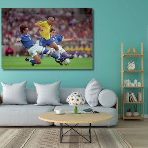 Ronaldo,maldini and Cannavaro Poster Art, Soccer Wall Art Digital ...