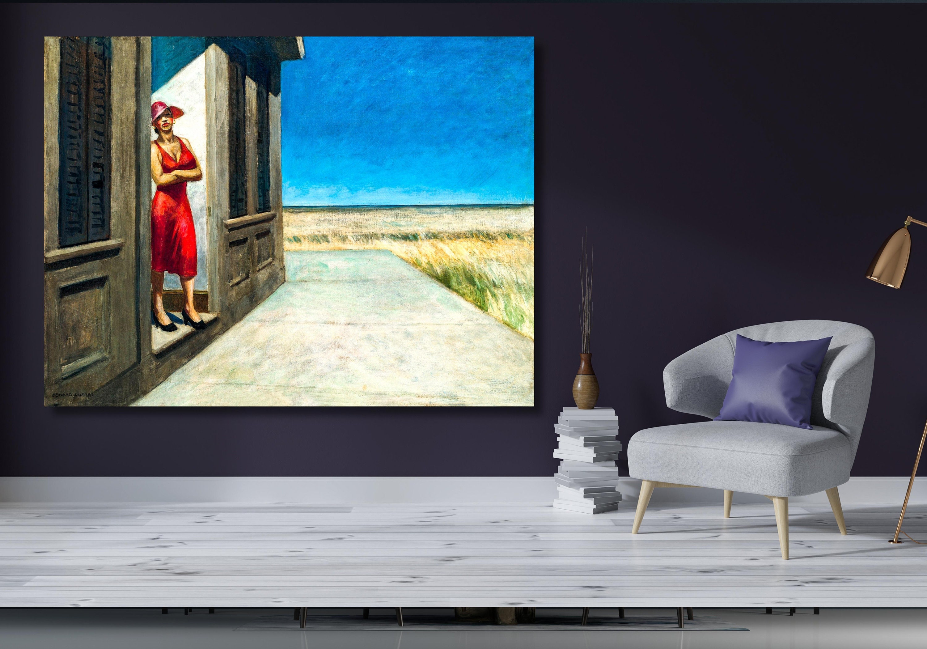 Edward Hopper POSTER Design Automat Print Poster Print Decor - Etsy