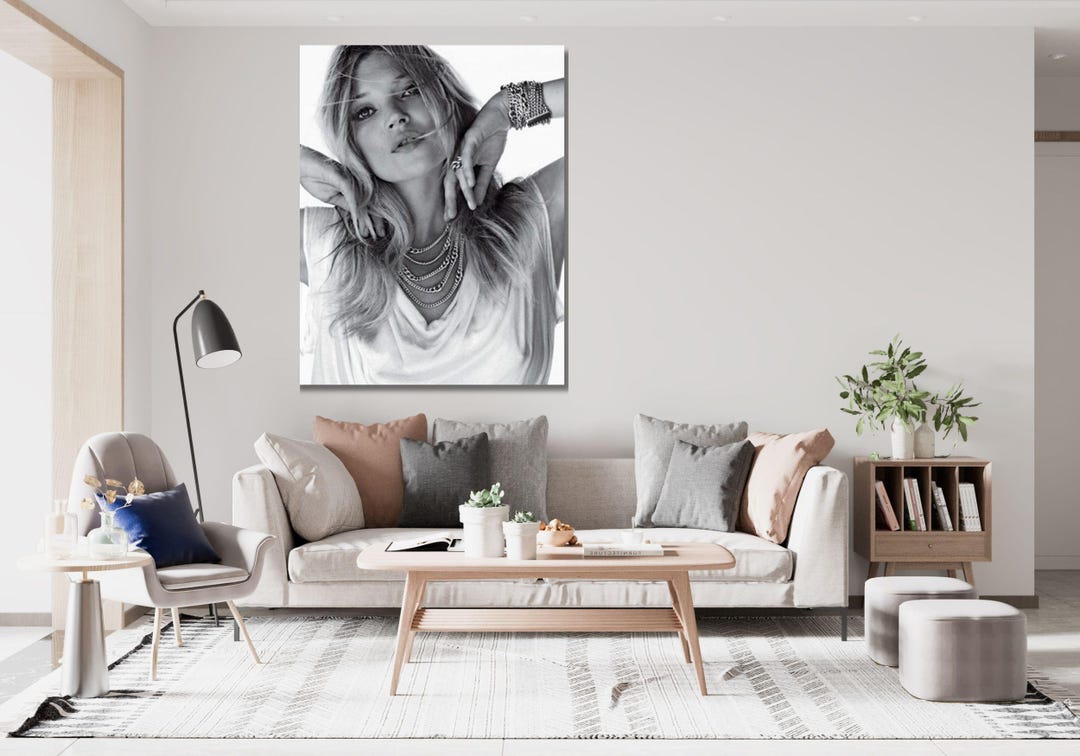 Kate Moss WALL Art,kate Moss Poster Fashion Print Life is Joke Print ...