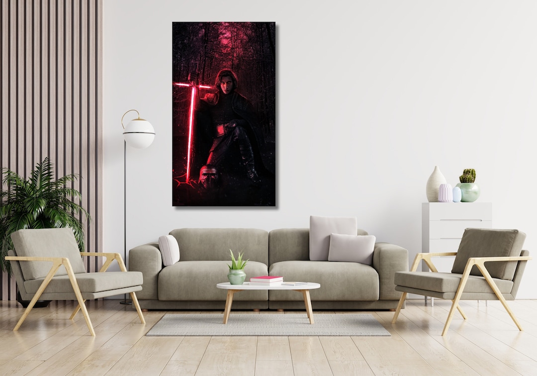 Kylo Ren Panaromic Poster,darth Vader Poster,movie Film Art Poster,home ...