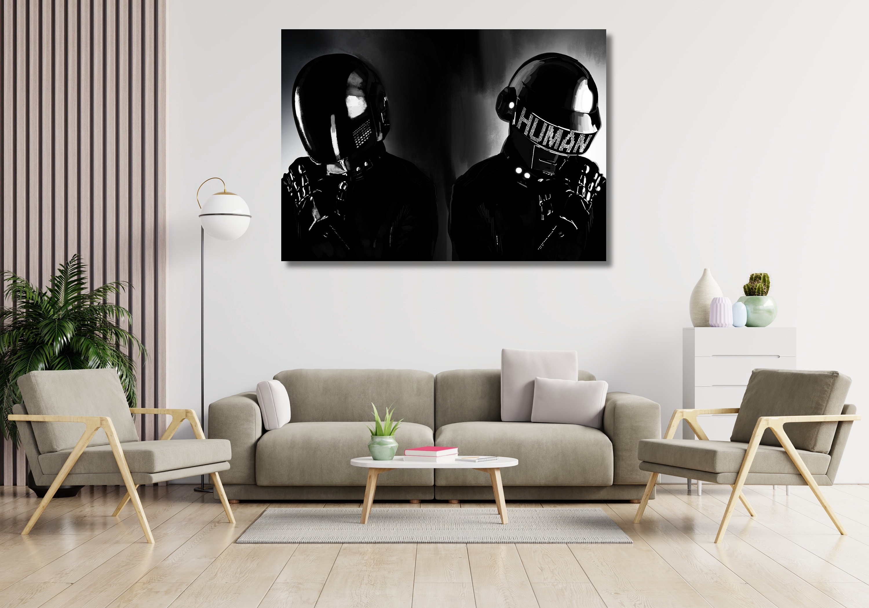 Daft Punk Starboy POSTER, Daft Punk Poster Print, Daft Punk Canvas ...