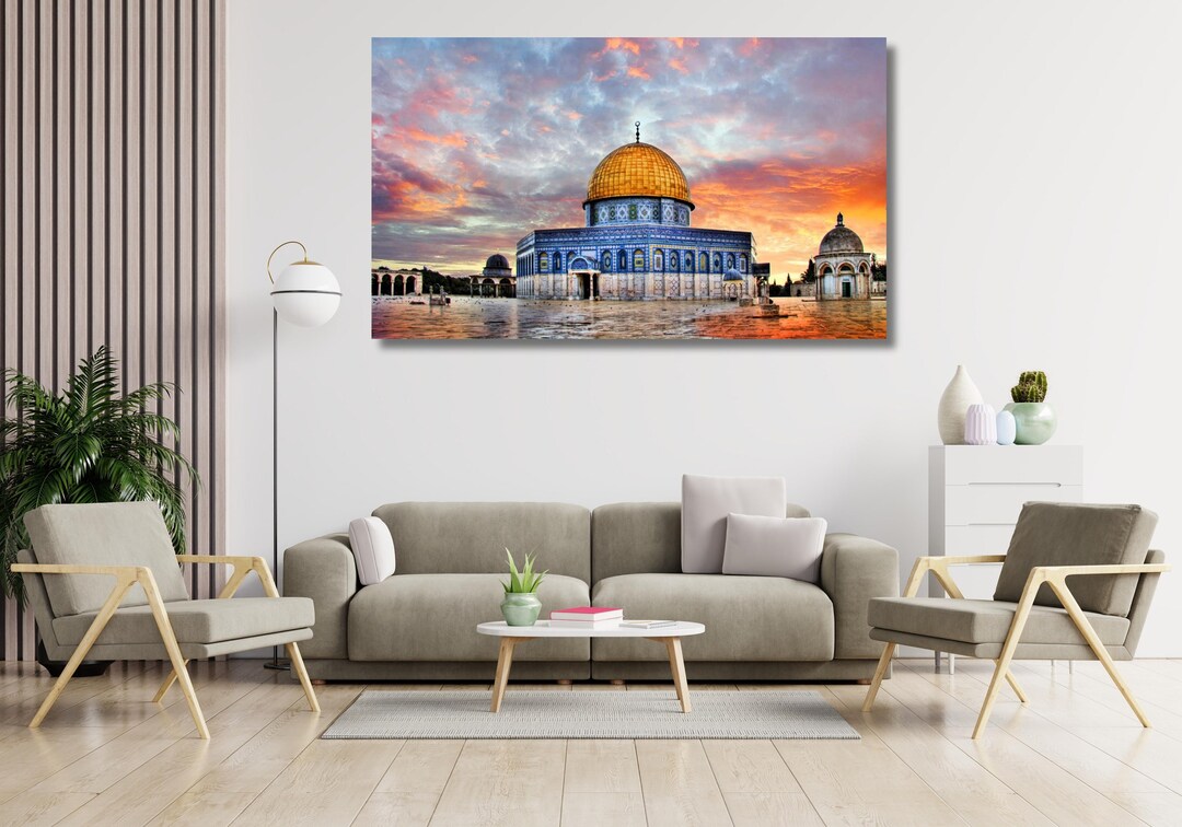 Masjid Aqsa Ready to Hang POSTER, Kaaba, Kaaba Wall Decor, Muslim Wall ...