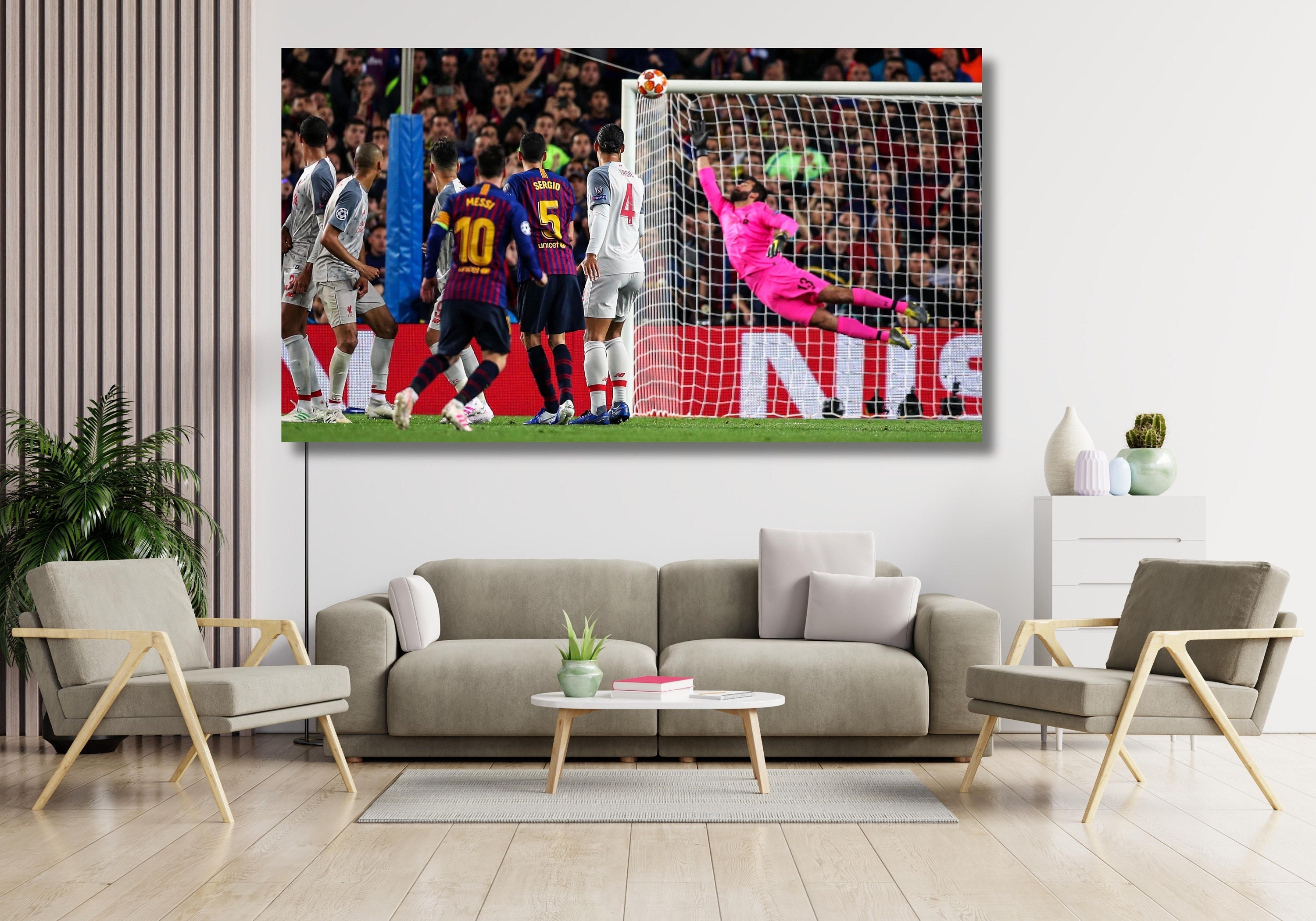 Legend Lionel Messi POSTER GOAT Lionel Messi Canvas World - Etsy