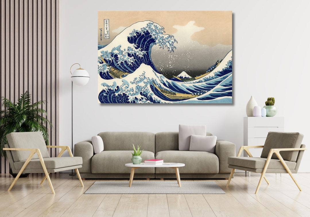 The Great Wave off Kanagawa Poster,the Legend of Zelda Windwaker Canvas ...
