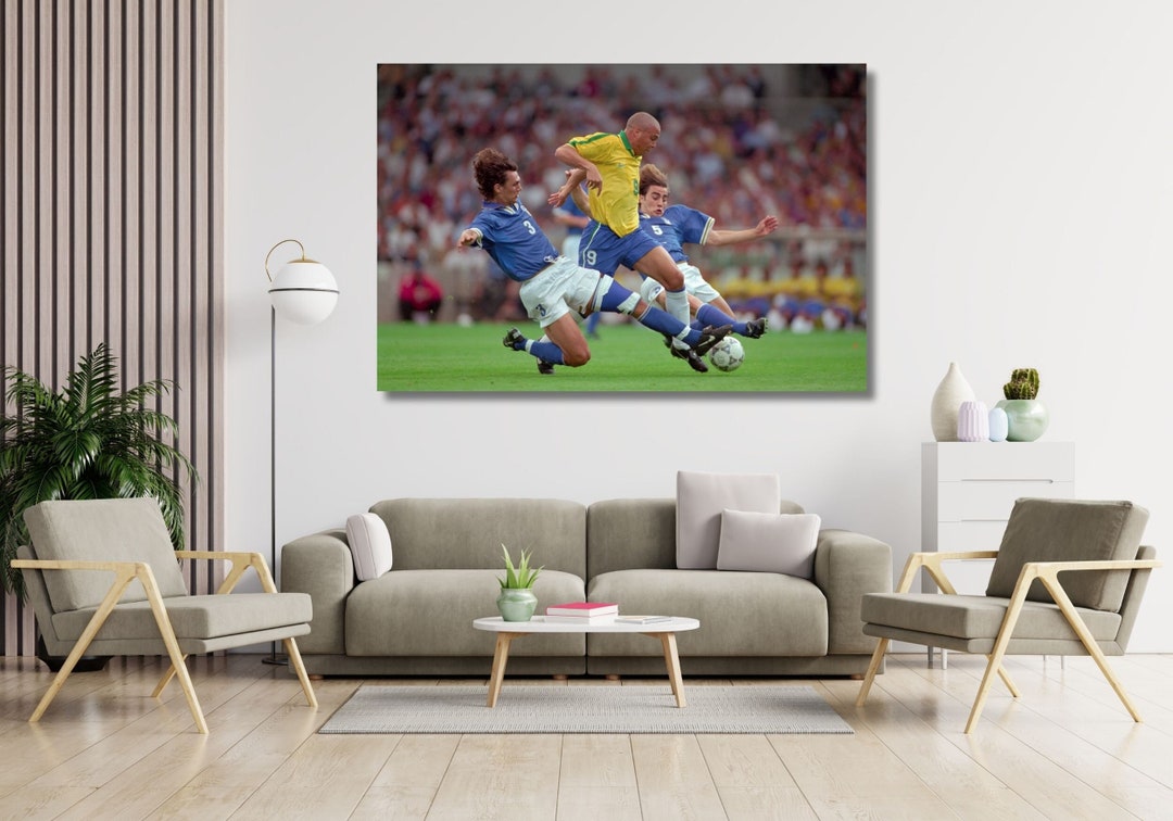 Ronaldo,maldini and Cannavaro Poster Art, Soccer Wall Art Digital ...