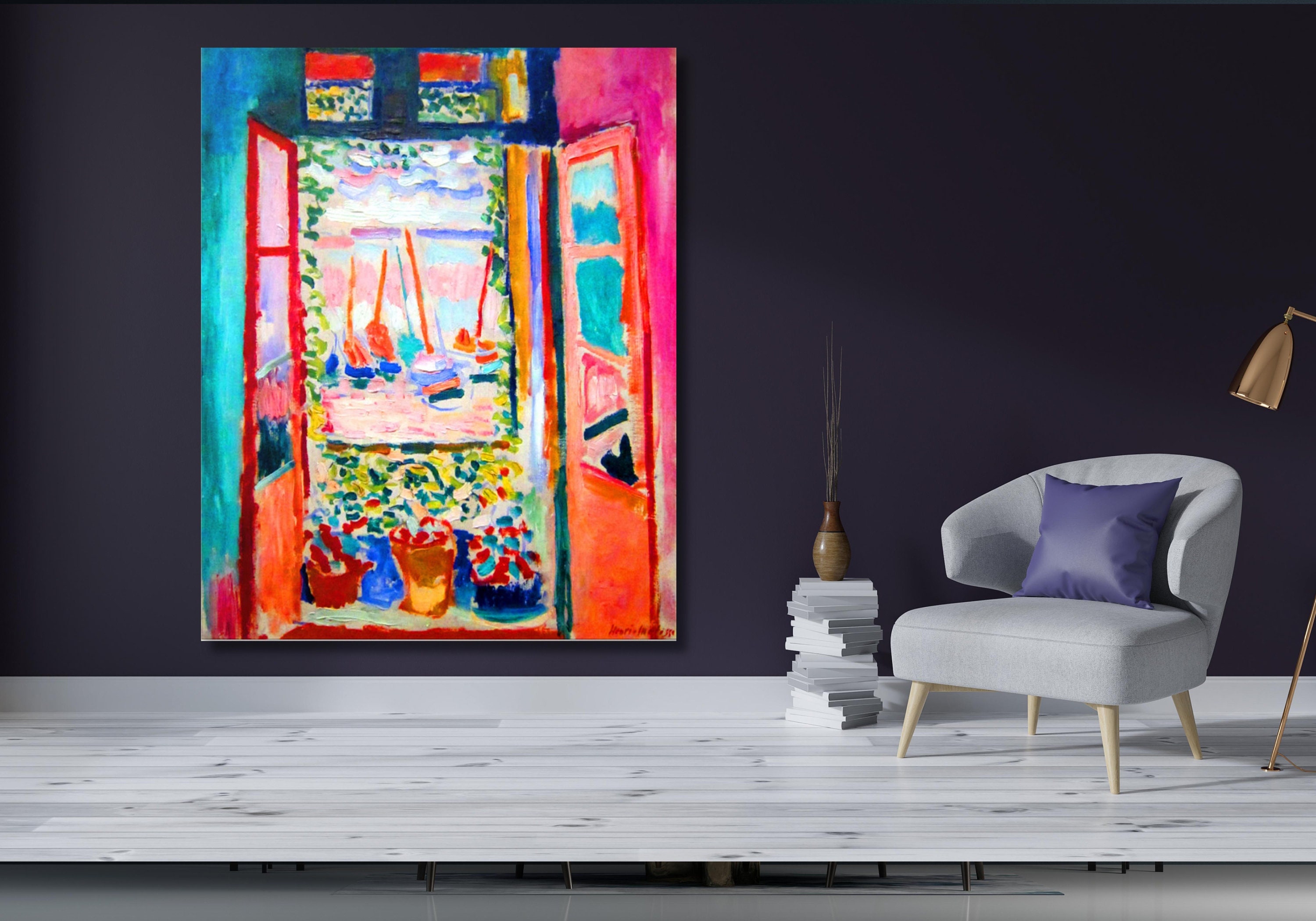 Henri Matisse the Open Window ART, Henri Matisse Print Henri Matisse ...