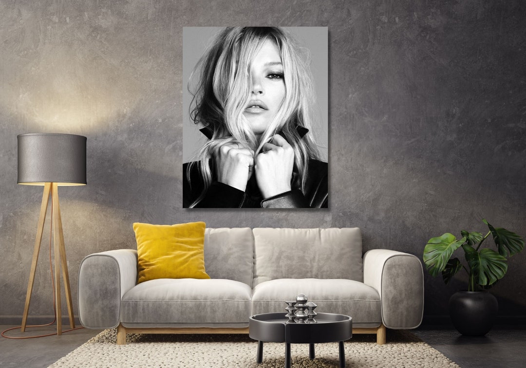 Kate Moss Poster,kate Moss Poster Fashion Print Life is Joke Print ...