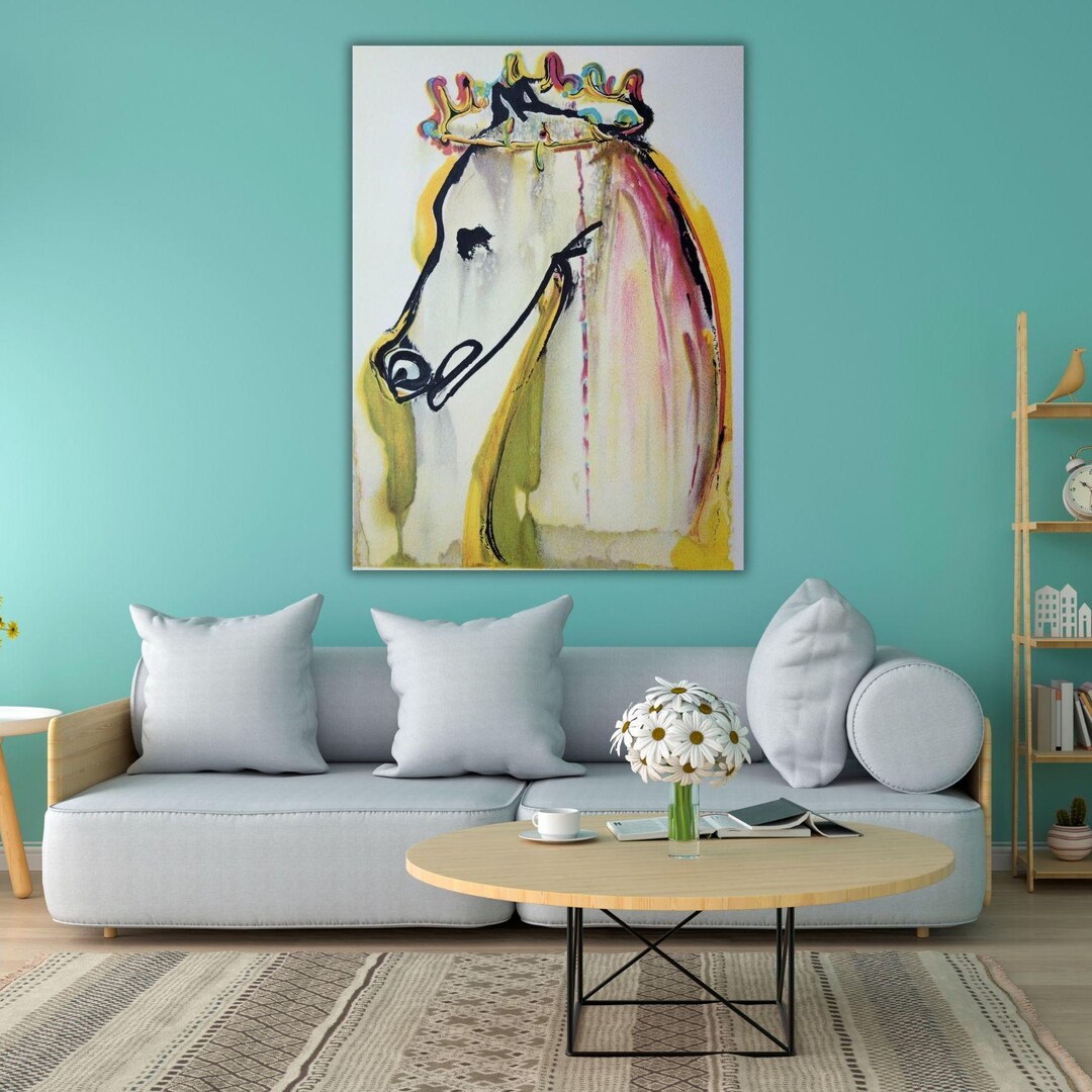 Caligula by Salvador Dali Print Quality Fine Art Framed Canvas Wall Art ...