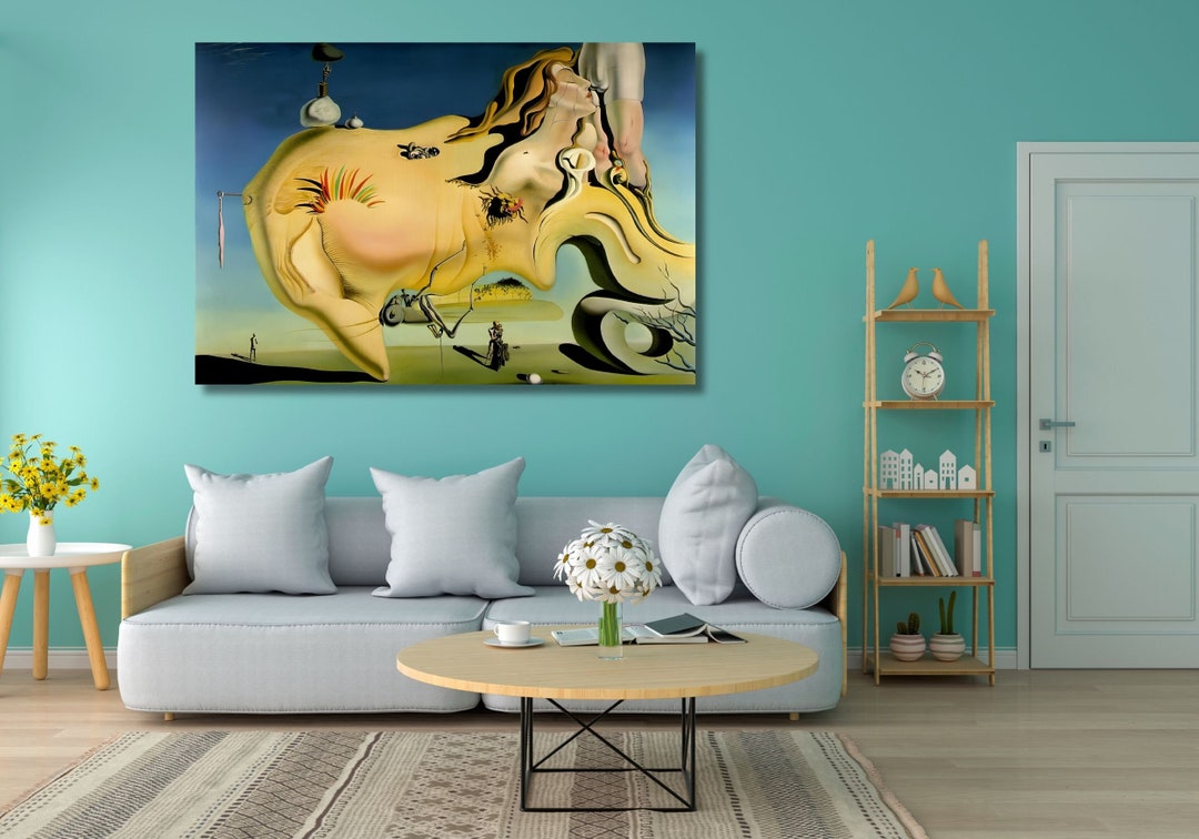 Salvador Dali POSTER Canvas, Salvador Dali Hands Poster, Dali Canvas ...