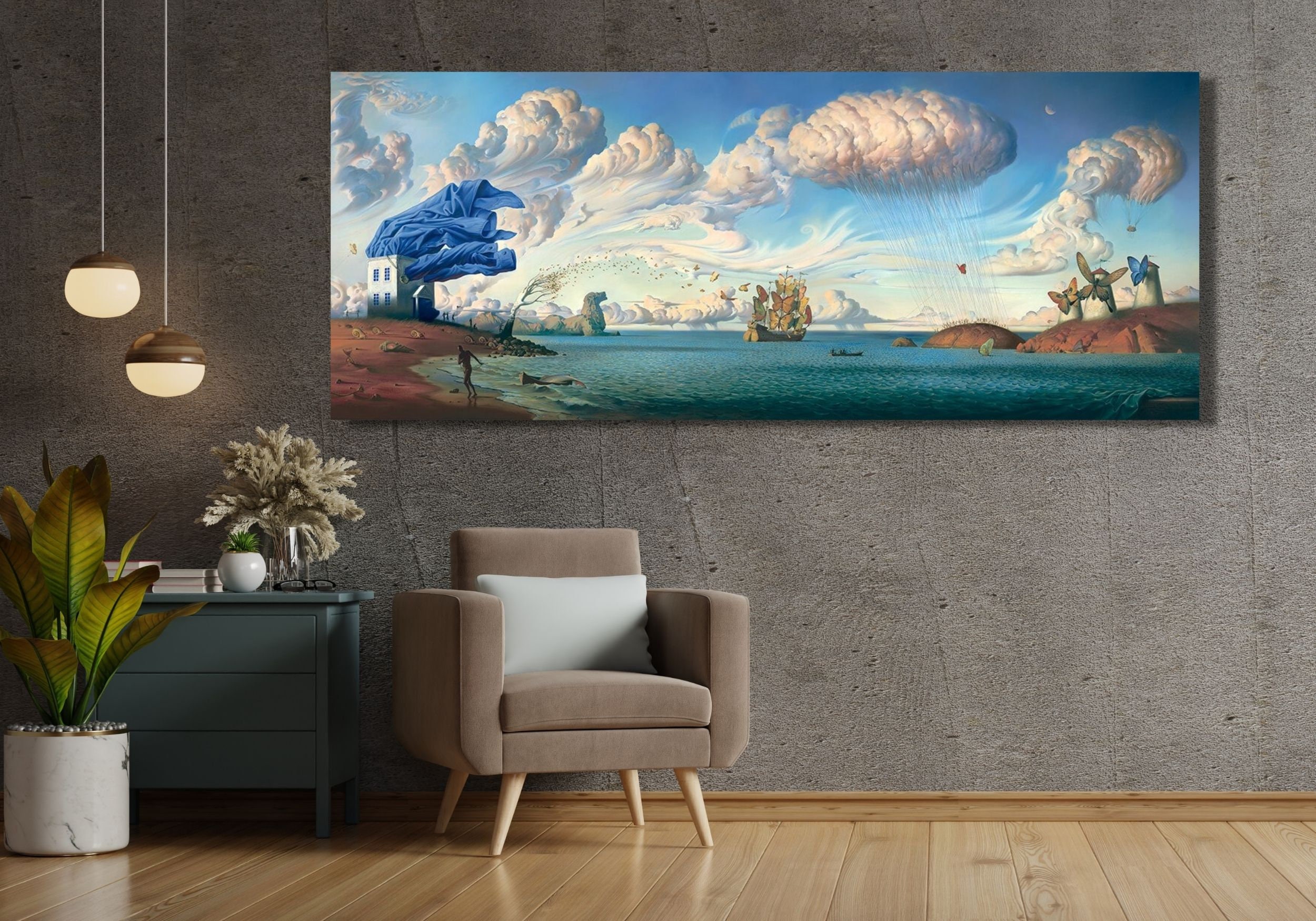 Vladimir Kush Poster,vladimir Kush Painting,vladimir Kush Wallart ...