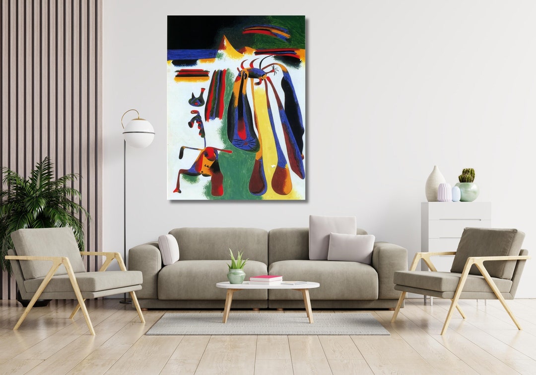 Joan Miro Poster,joan Miro Canvas, Joan Miro Print,joan Miro Painting ...