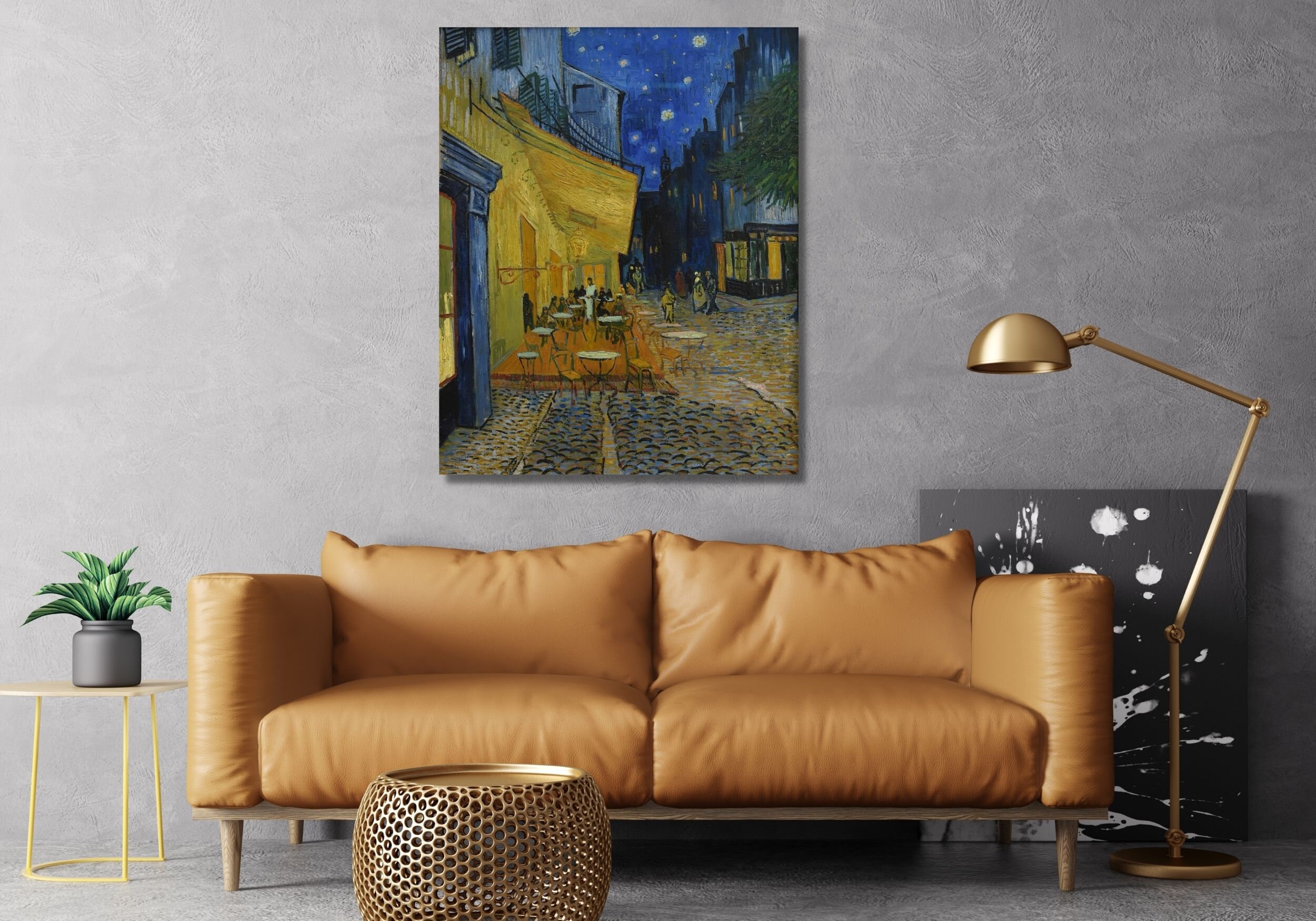 Doctor Who TARDIS POSTER Wall Art / Poster Van Gogh Painting - Etsy