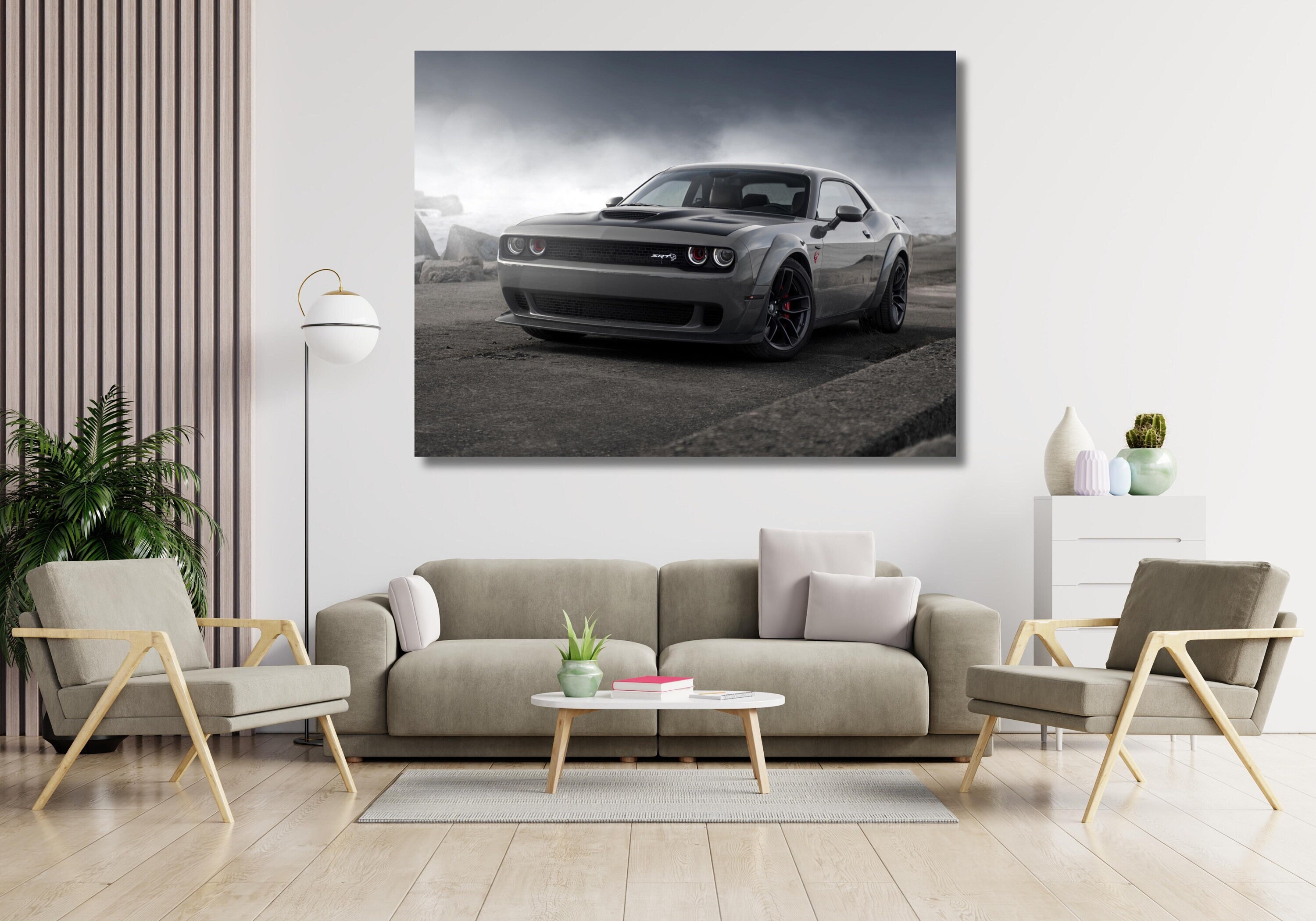 Challenger POSTER Dodge Challenger SRT Hellcat Supercar Wall - Etsy