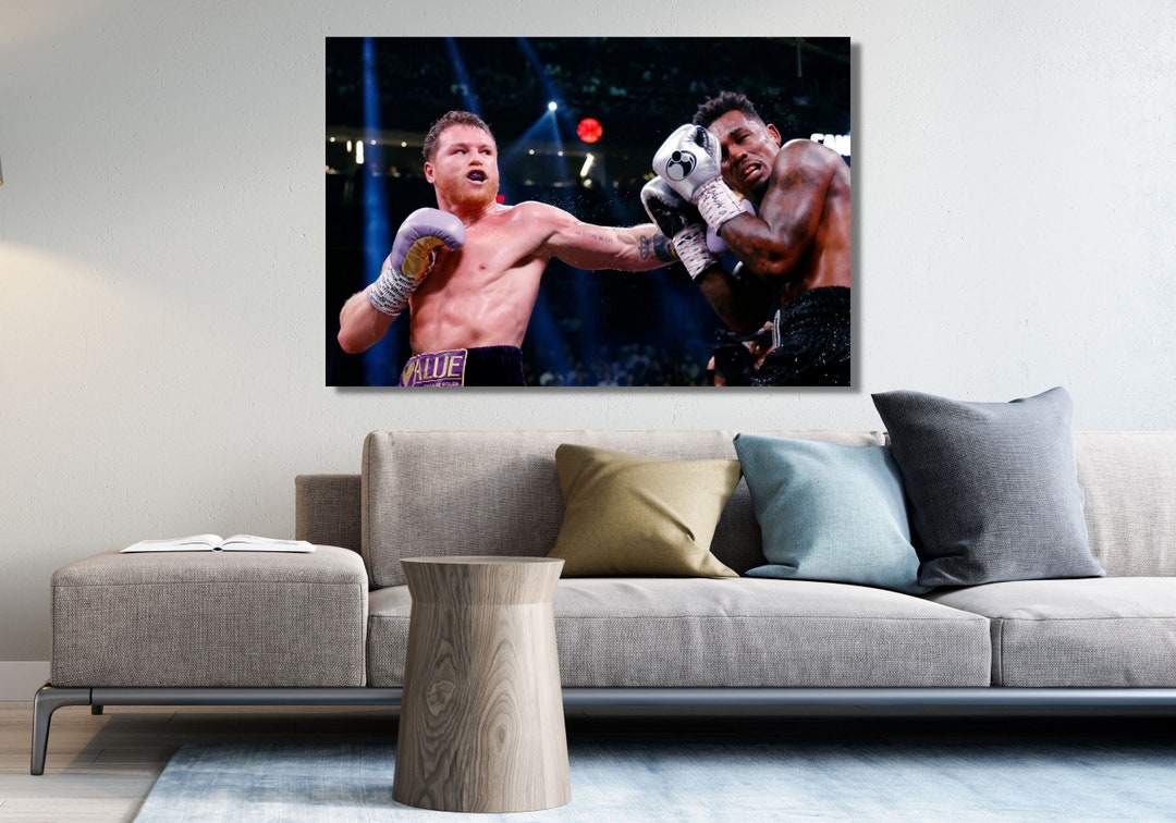 Saul Canelo Alvarez Vs Jermell Charlo WALL ART, Middleweight World ...